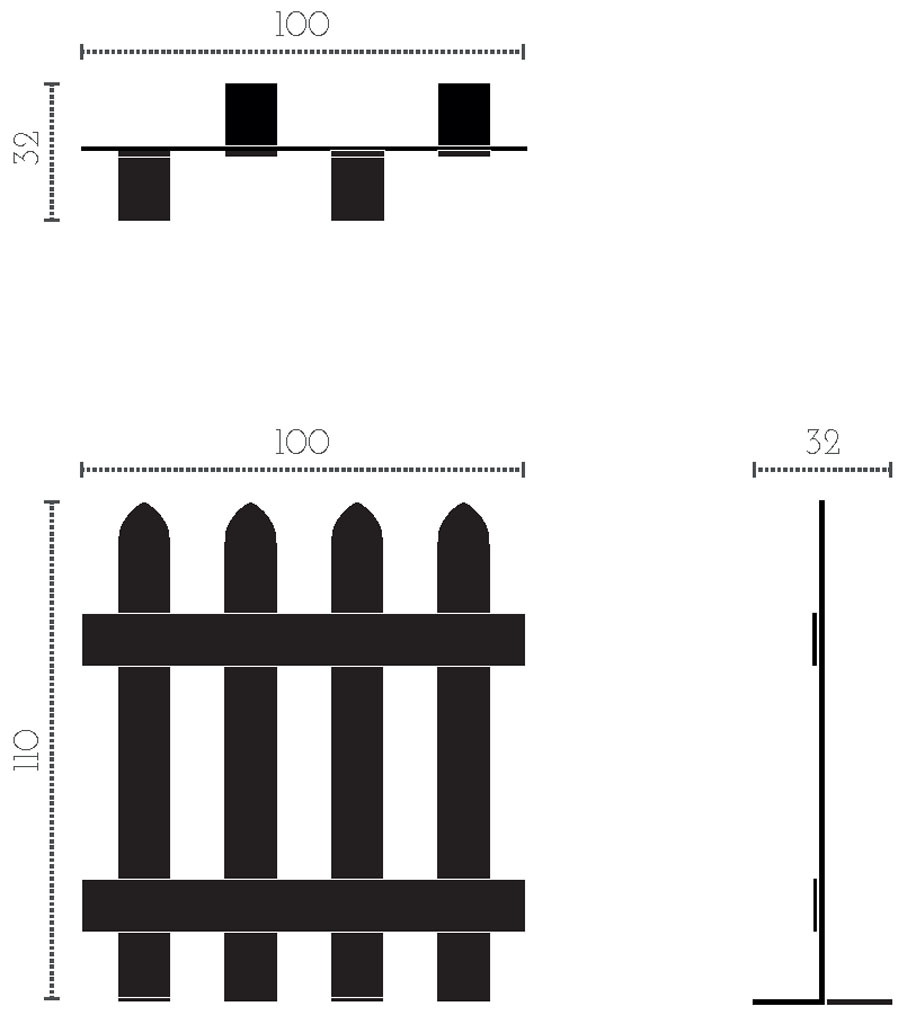 Picket fence - Multiply Office